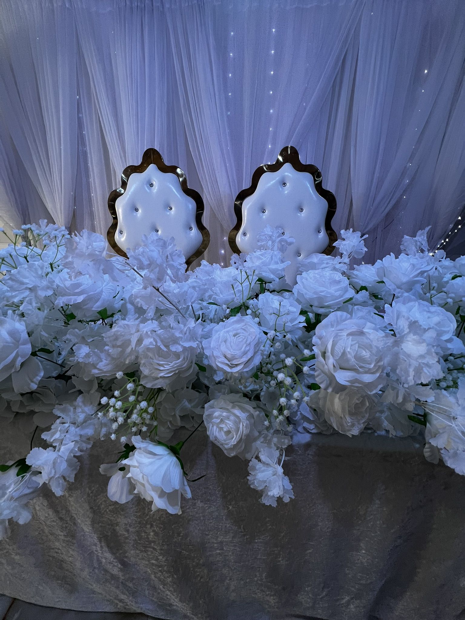 Colors White and Styles Glamorous Modern at event Celebrate This ...