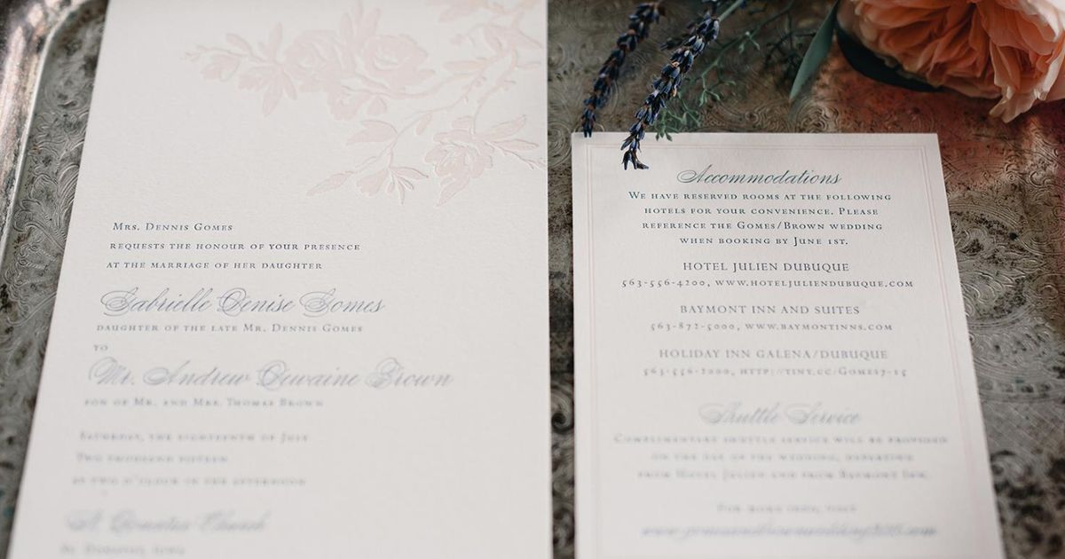 Fourteen Forty Calligraphy Style | New York Invitations & Print ...