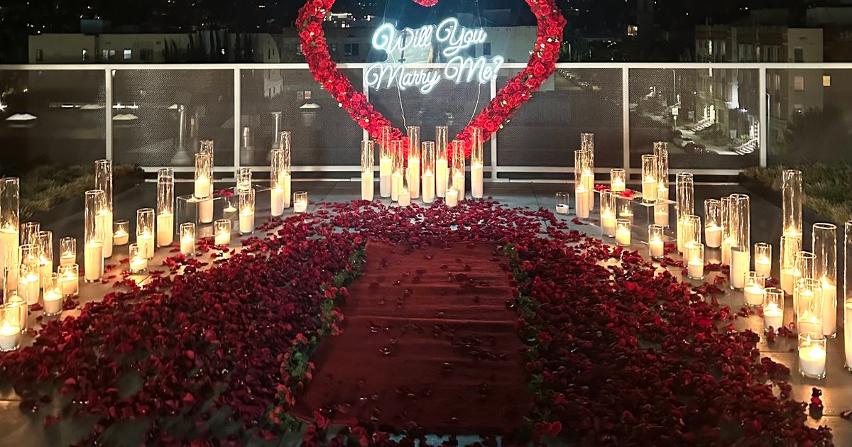 Marry Me Proposals | Downey Event Planner | PartySlate