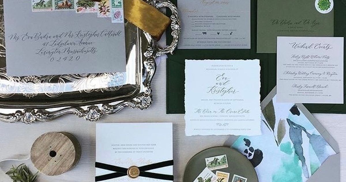 Fete Collection | Boston Invitations & Print | PartySlate