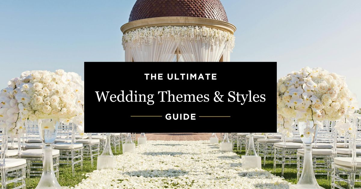 The Best Wedding Themes & Styles [Guide] - PartySlate